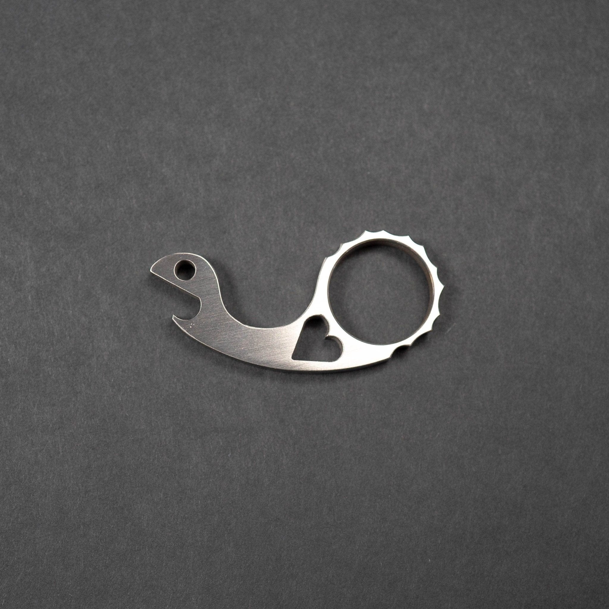 VoxDesign Vox Heartless Diamondback Snailor - Stainless (Custom) – URBAN EDC®