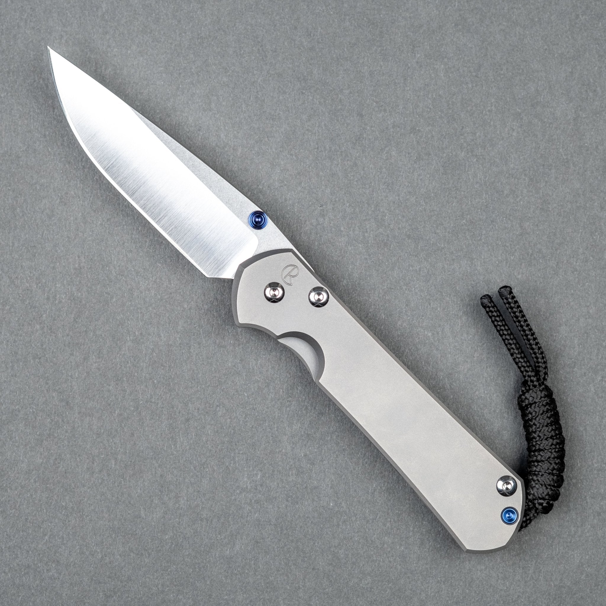 Chris Reeve Small Sebenza 31 Polished Drop Point - Glass Blasted Titan ...