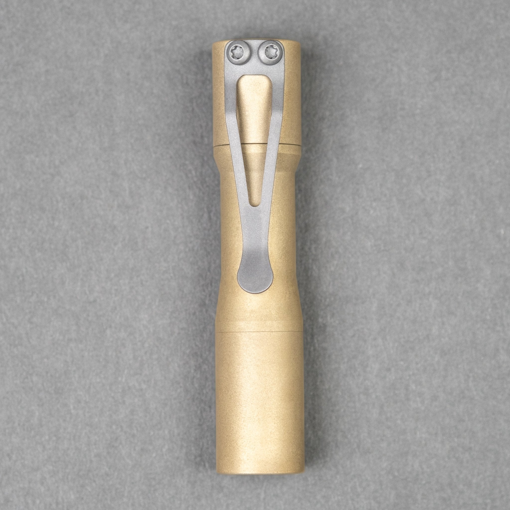 CWF Mini Arc Flashlight - Stonewashed Brass (Custom) – URBAN EDC®