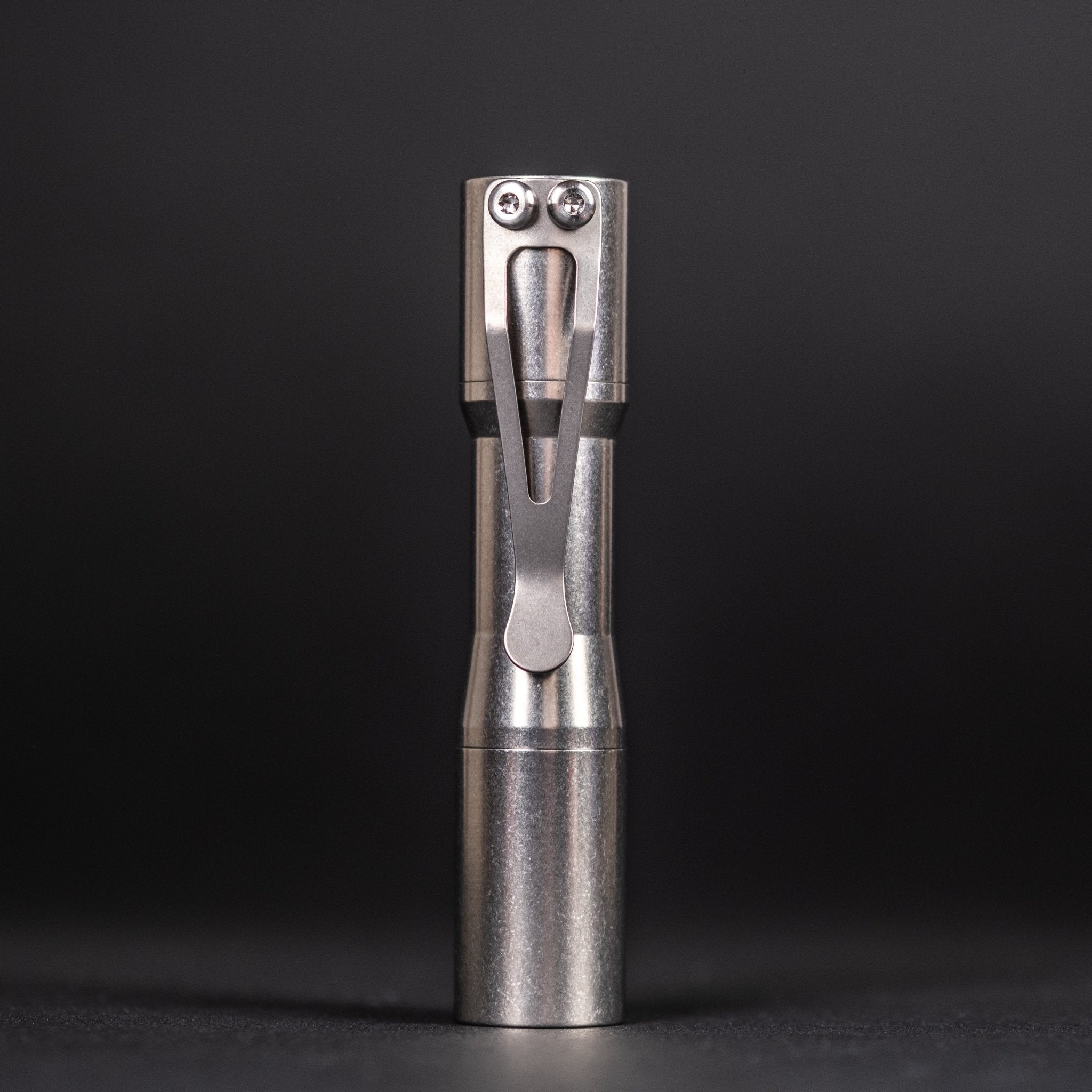 CWF Mini Arc Flashlight - Tumbled Titanium (Custom) – URBAN EDC®