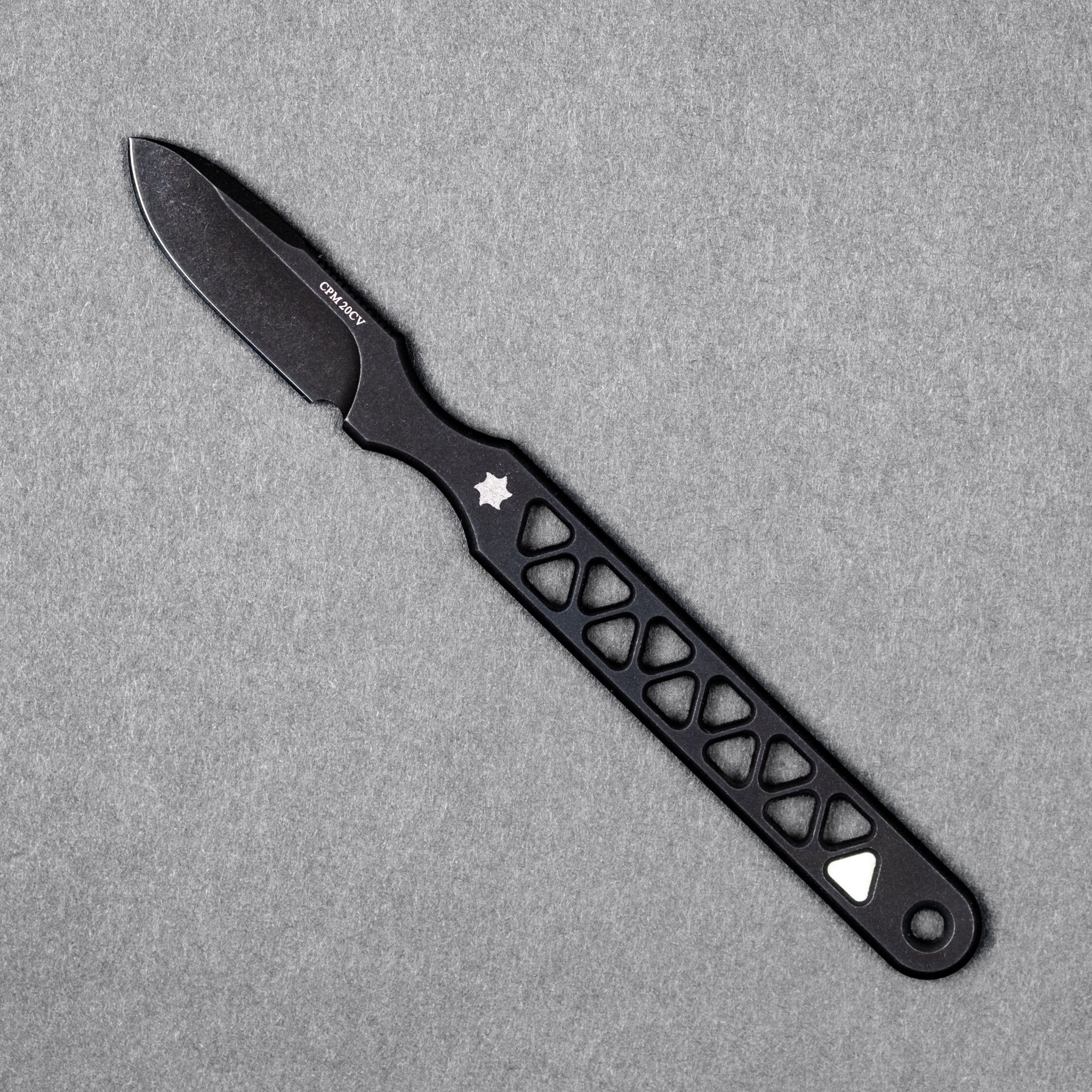 AuCon x URBAN Backcountry Scalpel V3 - Blackwashed CPM20CV – URBAN EDC®