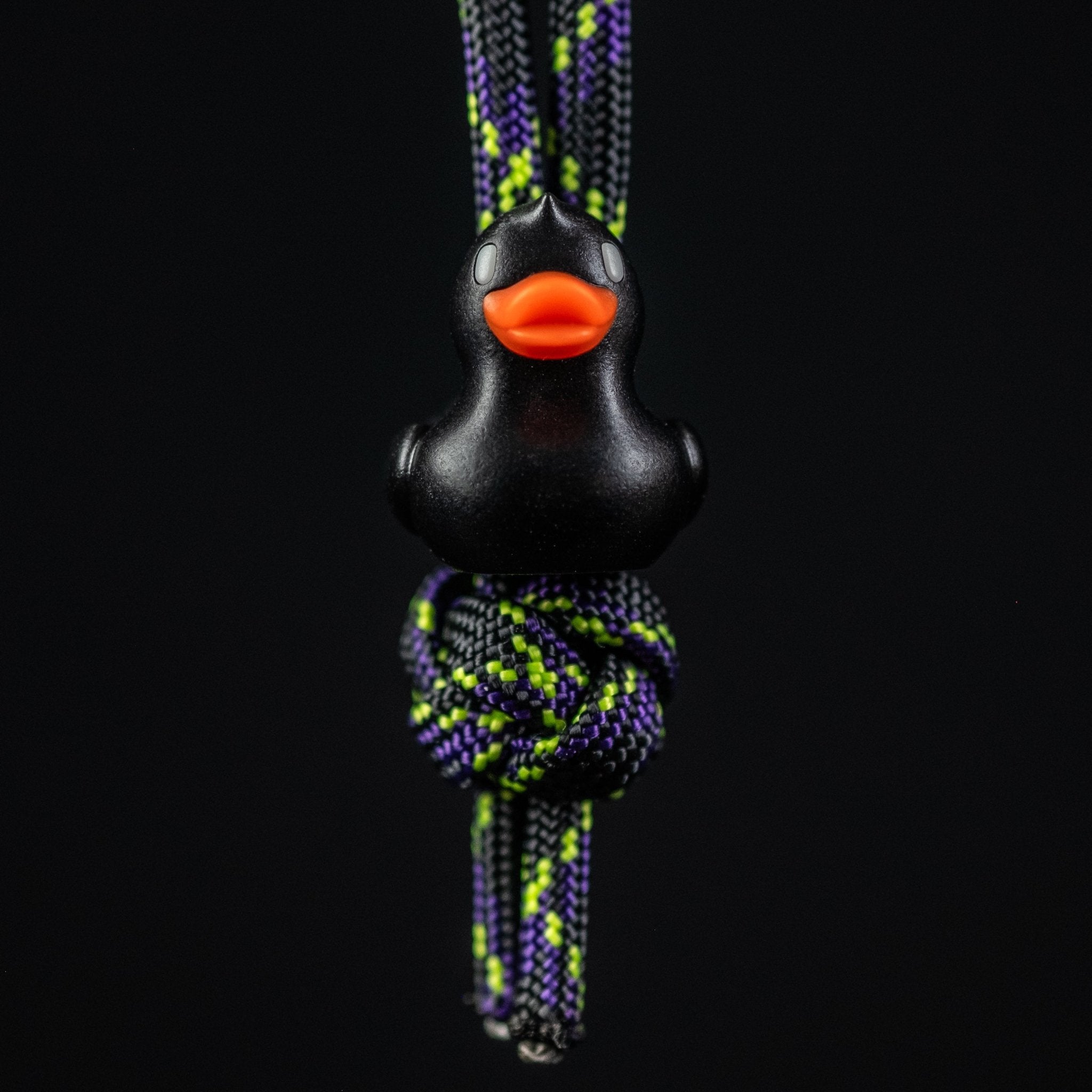 Lucky Duck Lanyard Bead - Black – URBAN EDC®