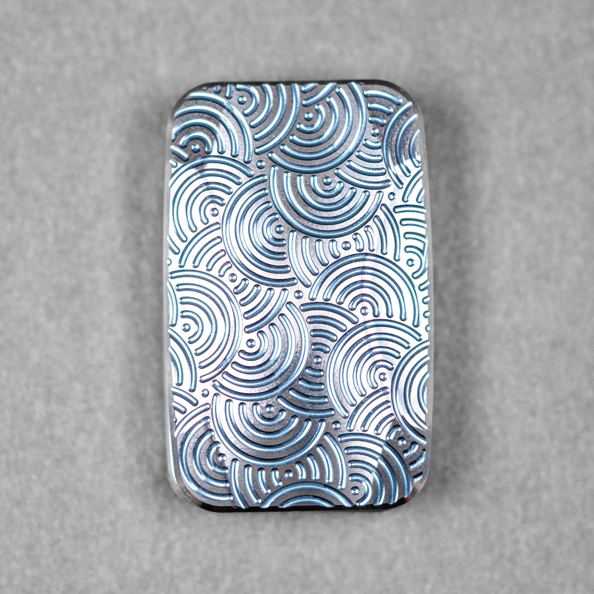 Magnus x URBAN Squashed Toad Fidget Slider - Light Blue Titanium w/ Ch ...