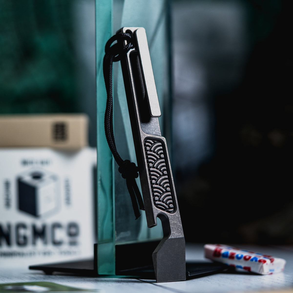 Nice Guy Machine Co x URBAN Mr. NiceBar v2 - Deep Seigaiha Titanium ...