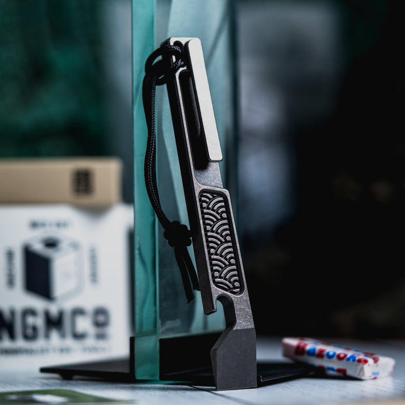 Nice Guy Machine Co x URBAN Mr. NiceBar v2 - Deep Seigaiha Titanium ...