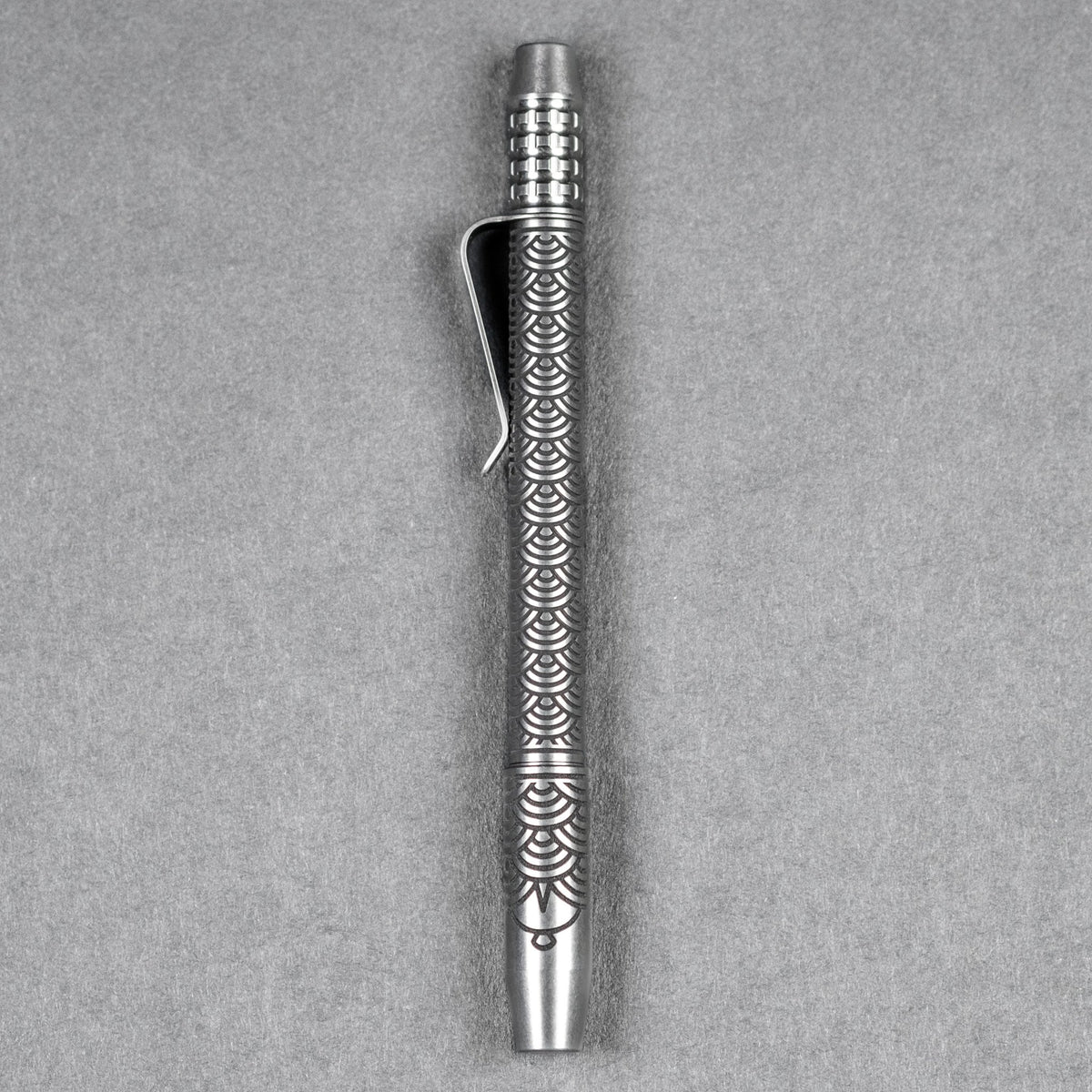 Ti2 Design x URBAN TechLiner Shorty Grid Pen - Laser Tumble Ti Seigaih ...