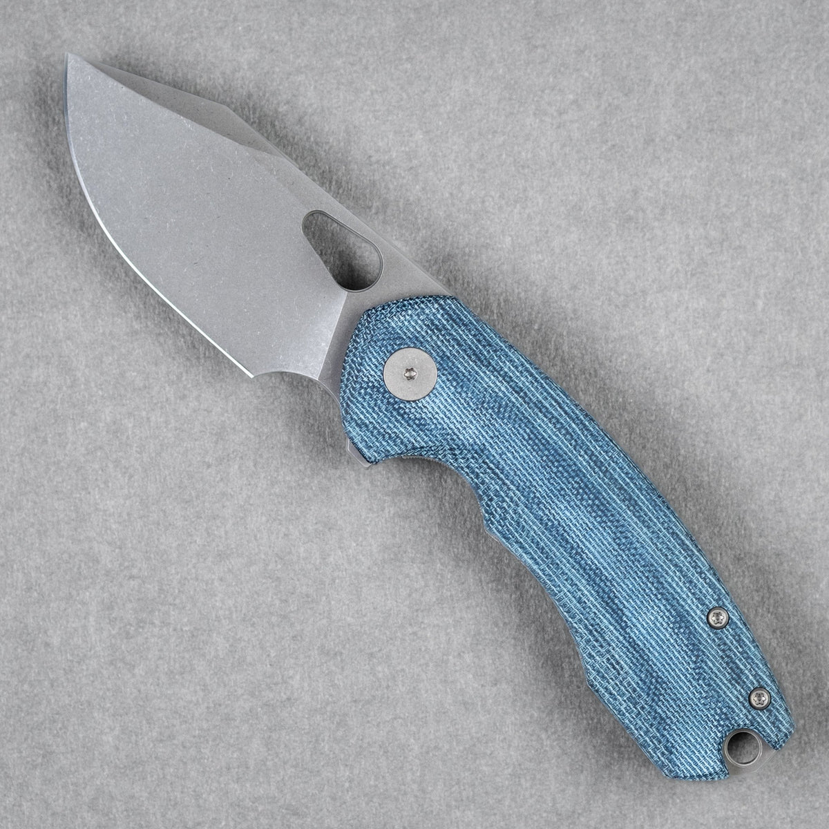 URBAN Becerro - Darkwashed Magnacut & Denim Micarta – URBAN EDC®