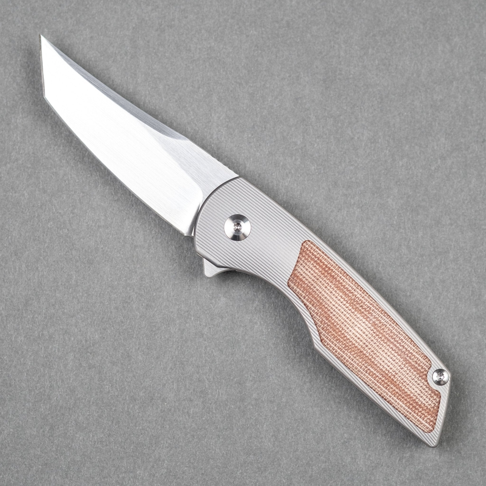 URBAN Delta - Brown Micarta & Hand-Rubbed Finish (Limited Run) – URBAN EDC®