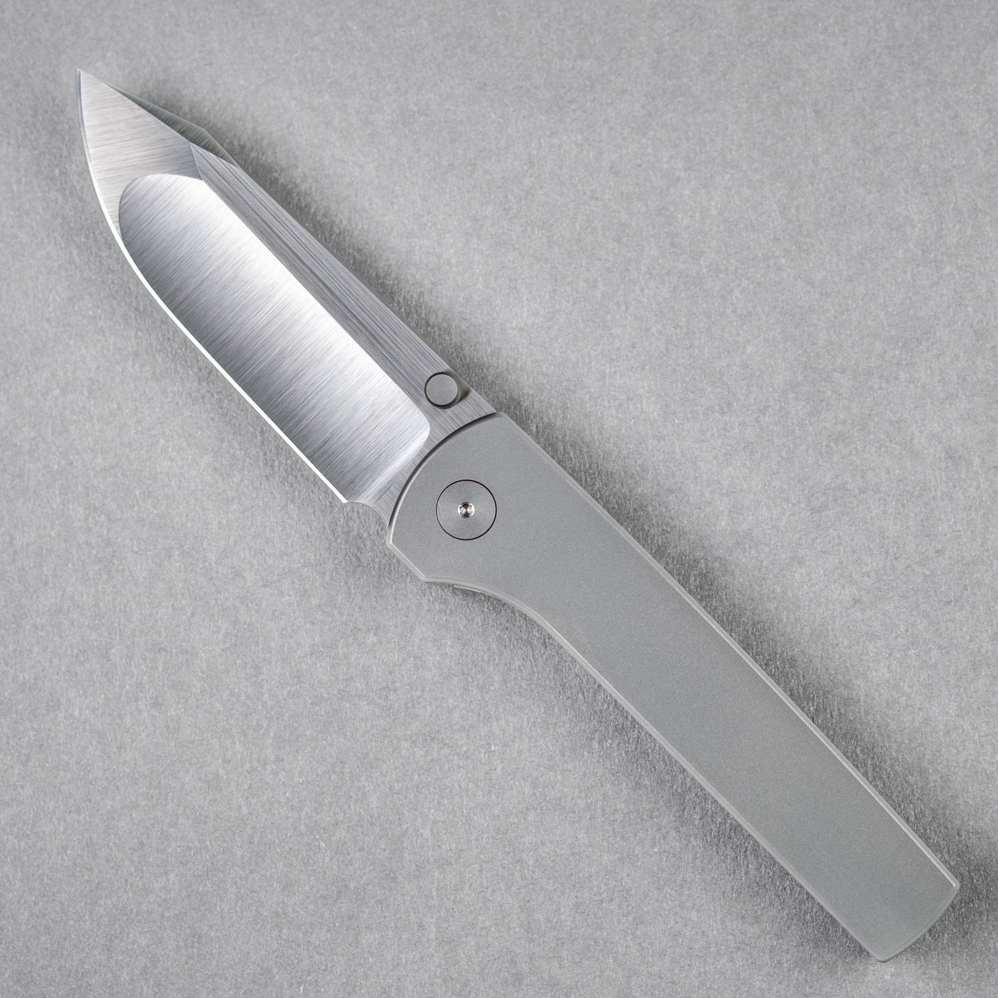 URBAN Miso - Plain Jane Titanium w/ Compound Hollow M390 – URBAN EDC®