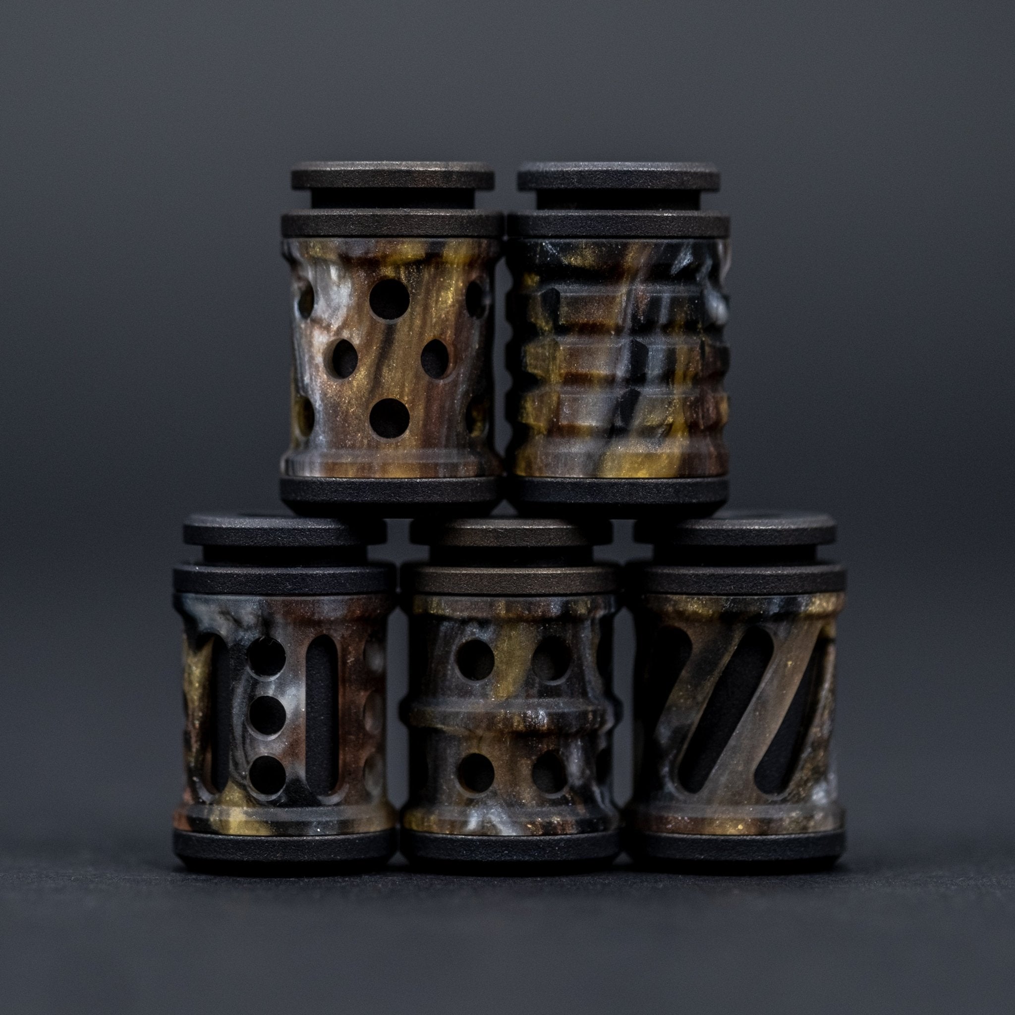 Combat Beads Full Sized Concealed Bead - Metallurgy Diamond Cast w/ Bl ...