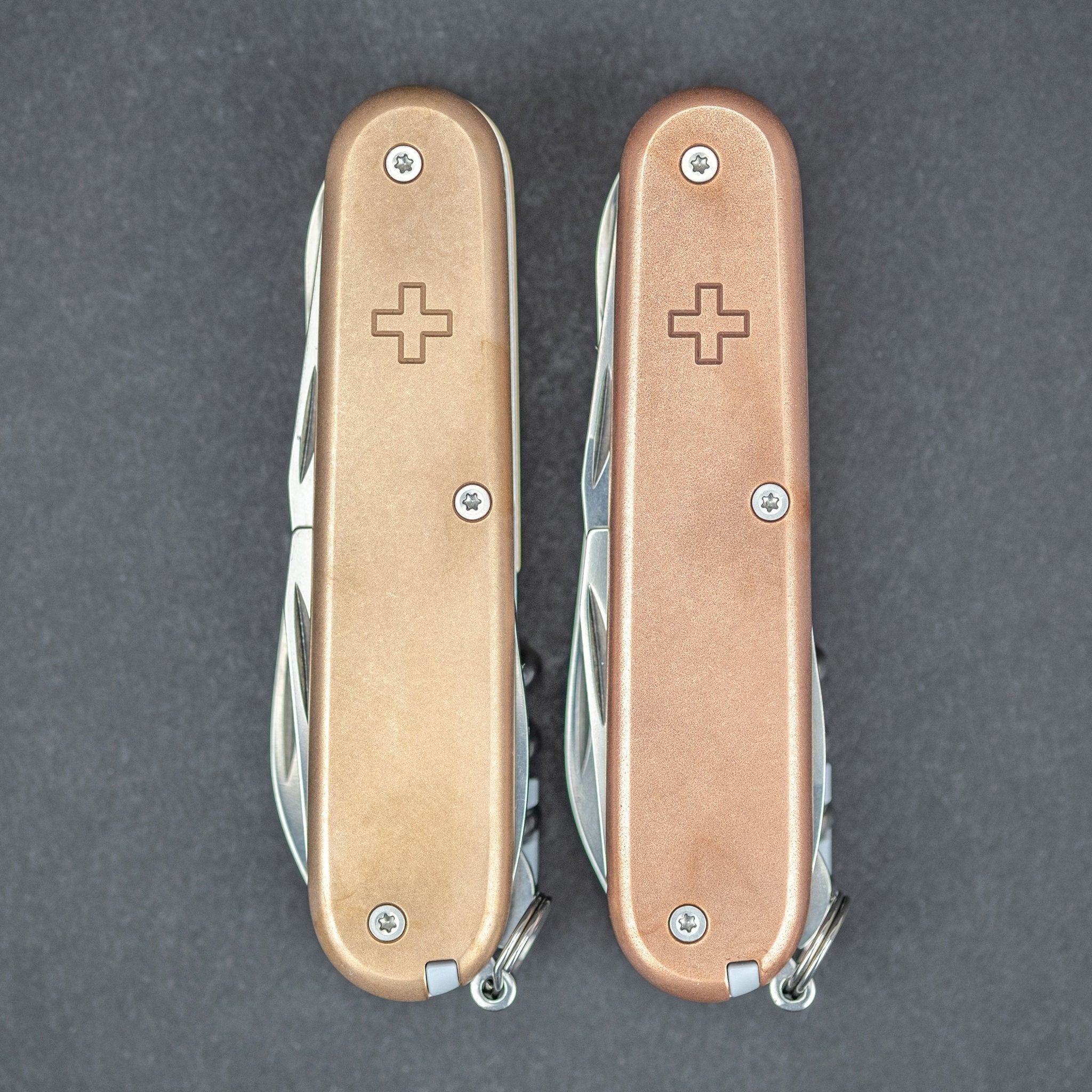 DE Custom Forge Climber 91mm - Natural Patina – URBAN EDC®