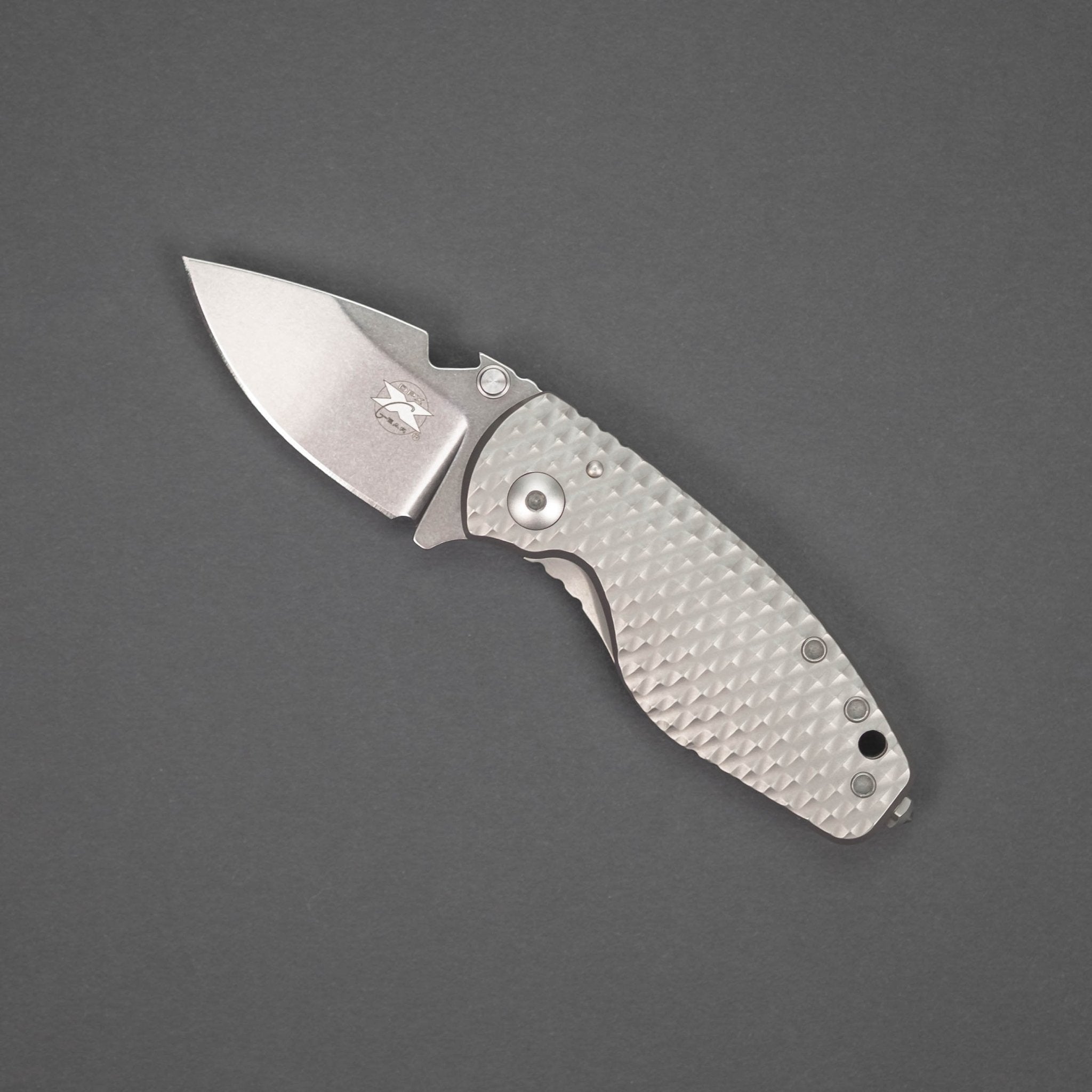 Pre-Owned: DPx HEAT/F Frame Lock Knife 3D Titanium (Limited Edition ...